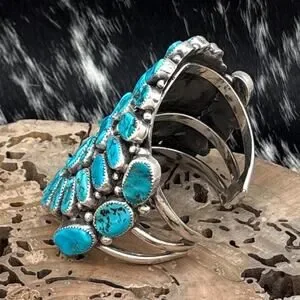 Richard Hoskie | Jewelry | Richard Hoskie Navajo Sterling Silver ...